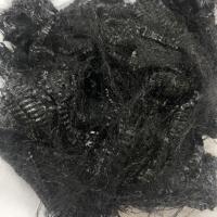 China Polyacrylonitrile Pre-Oxidized Fiber POF High Temperature Resistant 51mm Cut Length for Fire Scene Applications for sale