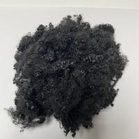 China black 3D*64mm Flame Retardant  Polyester Staple Fiber with Length for Bedding and Industrial Filtration for sale