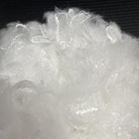 China 1.5D×32mm High Elastic Fluffy Eco-Friendly Polyester Staple Fiber for Down-Like Imitation Fiber Fill Imitation down fiber for sale