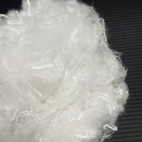 China 1.5D×32mm High Elastic Fluffy Eco-Friendly Polyester Staple Fiber for Down-Like Imitation Fiber Fill Imitation down fiber for sale