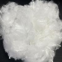 China 1.5D×32mm High Elastic Fluffy Eco-Friendly Polyester Staple Fiber for Down-Like Imitation Fiber Fill Imitation down fiber for sale
