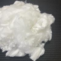 China 3D*35mm Regenerated Latex Cotton Fiber with High Elasticity and Ultra Soft Texture for Home Textile Filling for sale