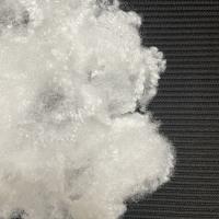 China 15Dx64mm Flame Retardant Recycled Fire Resistant Hollow Fiber for Safety Textile Filling for sale