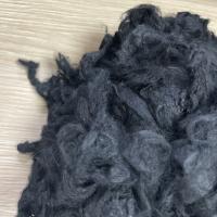 China Premium 1.56D×38mm Black Viscose Staple Fiber with Ultra Soft Texture and High Color Fastness for Home Textiles for sale