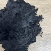 China Premium 1.56D×38mm Black Viscose Staple Fiber with Ultra Soft Texture and High Color Fastness for Home Textiles for sale