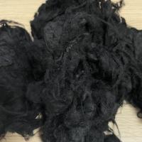 China Premium 1.56D×38mm Black Viscose Staple Fiber with Ultra Soft Texture and High Color Fastness for Home Textiles for sale