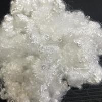 China 7D*64mm Hollow Conjugated Fiber Non-Silicone Non-Fluorescent Polyester Staple Fiber for Baby-Safe Textile Filling for sale