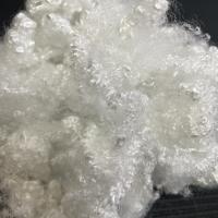 China 7D*64mm Hollow Conjugated Fiber Non-Silicone Non-Fluorescent Polyester Staple Fiber for Baby-Safe Textile Filling for sale
