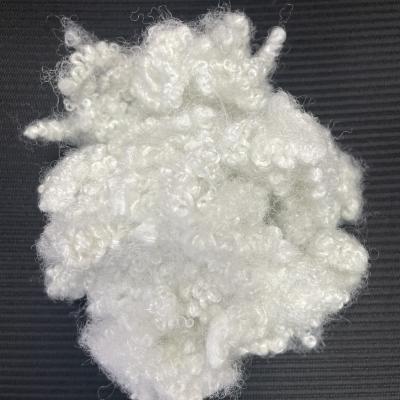 China 15D×64mm HC Hollow Conjugate Fiber High Resilience Polyester Staple Fiber for Home Textile for sale