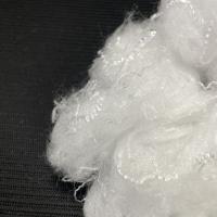 China 4D×51mm High quality single component set Soft & Fluffy PLA Hollow Siliconized Fiber for Bedding raw materials for sale