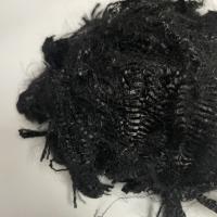 China Industrial Grade Pre-Oxidized Fiber 1.5D×51mm | Long Term Heat Resistant Up To 260℃ Non-Flammable Raw Materia for sale