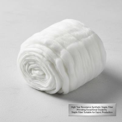 China Low Moisture Content Silicone Coated Polyester Staple Fiber Made from Renewable And Recycled Materials for sale
