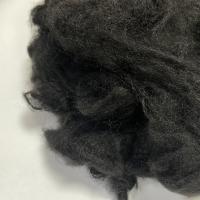 China 5.5D*51mm Black Felt ES fiber For Soundproof &   High Color Felt Staple Fiber Soft & Fluffy Fastness Specifications can be customized for sale