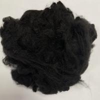 China 5.5D*51mm Black Felt ES fiber For Soundproof &   High Color Felt Staple Fiber Soft & Fluffy Fastness Specifications can be customized for sale