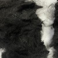 China 5.5D*51mm Black Felt ES fiber For Soundproof &   High Color Felt Staple Fiber Soft & Fluffy Fastness Specifications can be customized for sale