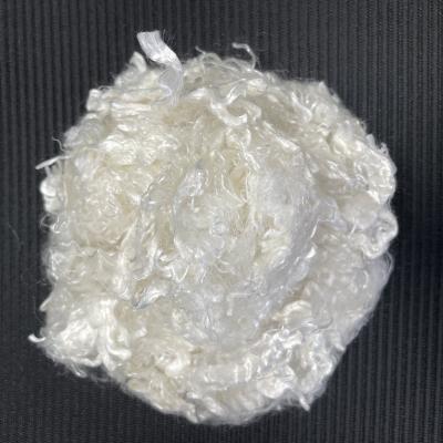China Cooling Cloud Velvet Staple Fiber 1.5D*64mm，Skin-Friendly for Bedding Home Textile  Filling & Fabric for sale