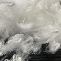 China Micro fiber  (treated with silicone oil)，0.5D×32MM Silicone Treated Microfiber, Ultra Fine Super Soft Staple Fiber for Cleaning Cloth for sale