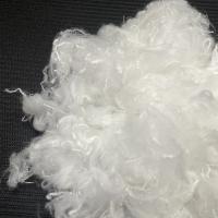 China Micro fiber  (treated with silicone oil)，0.5D×32MM Silicone Treated Microfiber, Ultra Fine Super Soft Staple Fiber for Cleaning Cloth for sale