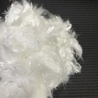 China Virgin Down-Like Microfiber 0.7D*12MM, Ultra Soft Fluffy Siliconized Polyester Staple Fiber for Bedding Filling Garment Lining for sale