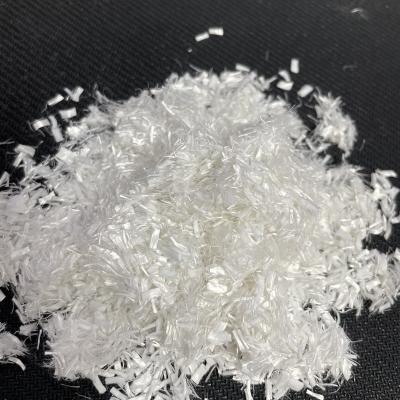 China Precision Cut Dispersed Short Fiber 0.5D*5mm, Excellent Dispersion Textile Raw Material Industrial Use and can be used to filter for sale