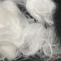 China For winter knitting yarn textile blending Coat & Hat Fabric Production，High Shine 90D Mohair Like Fiber 102MM for sale