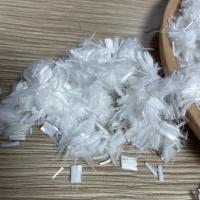 China For Asphalt & Construction  Filtration Road Construction  High Strength Reinforcement 4D*6MM Fiber Polyester Chopped Staple Fiber for sale