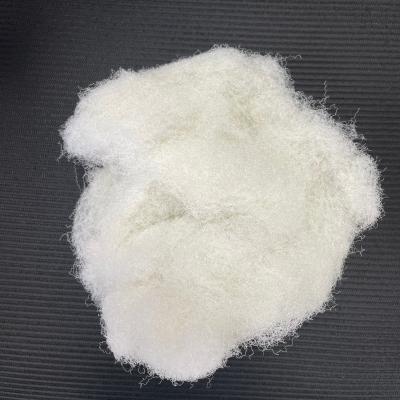 China 30D hard cotton fiber Long Support Industrial Filling Textile Fiber,High Crimp Furniture Support Textile Raw Material for sale