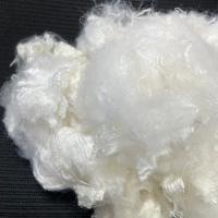 China Aramid 1313 fiber 2D*51MM No Melt No Drip Industrial Fiber,Inherent Flame Retardant Heat Resistant Spinning Fiber for sale