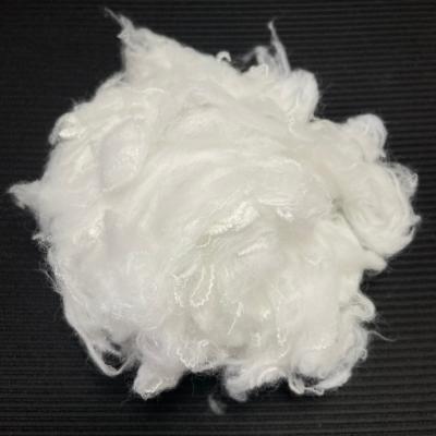 China Natural Mint Fragrance Cooling Staple Fiber 1.4D*38mm, Anti-Odor Quick Dry Textile Raw Staple for sale