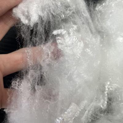 China Super bright flat special-shaped fiber 2.5D*38MM , High Luster Silky Shiny Textile Fiber for Apparel Dress & Evening Gown Raw Material for sale