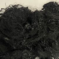 China 1.5D×51MM Pre-Oxidized  Staple Fiber, Inherent FR No Melt Drip High Temp Resistant Thermal Insulation Resistant Electrical Insulation Fiber for sale