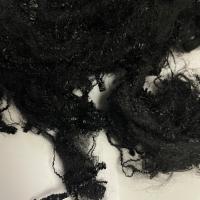 China 1.5D×51MM Pre-Oxidized  Staple Fiber, Inherent FR No Melt Drip High Temp Resistant Thermal Insulation Resistant Electrical Insulation Fiber for sale