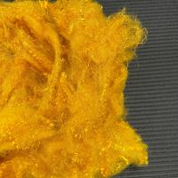 China High Performance PI Staple Fiber 2D*51MM, Chemical Resistant Radiation Proof Electrical Insulation Textile Raw Material for sale