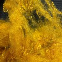 China High Performance PI Staple Fiber 2D*51MM, Chemical Resistant Radiation Proof Electrical Insulation Textile Raw Material for sale