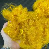 China High Performance PI Staple Fiber 2D*51MM, Chemical Resistant Radiation Proof Electrical Insulation Textile Raw Material for sale
