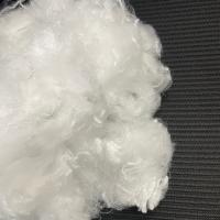 China Spunlace fiber 1.56D*38MM ， Hydrophilic Available Wet Tissue & Cosmetic Cotton Fiber for sale