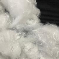 China Spunlace fiber 1.56D*38MM ， Hydrophilic Available Wet Tissue & Cosmetic Cotton Fiber for sale