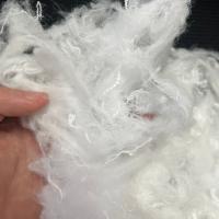 China PLA bicomponent fiber 2D*38MM，Plant-Based Biodegradable Adhesive-Free Hot Air Bonding Fiber Industrial Compostable Hygiene Grade Nonwoven Raw Material for sale