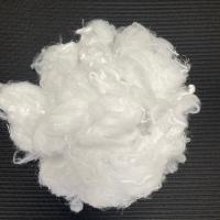 China PLA bicomponent fiber 2D*38MM，Plant-Based Biodegradable Adhesive-Free Hot Air Bonding Fiber Industrial Compostable Hygiene Grade Nonwoven Raw Material for sale