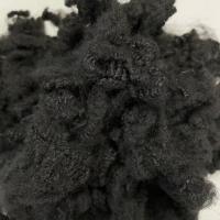 China Bamboo charcoal hollow fiber 6.67D*60MM，High Resilience Anti-Bacterial Home Textile Filling Fiber，Care Pillow & Mattress Filling Fiber for sale