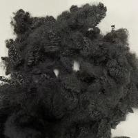 China Bamboo charcoal hollow fiber 6.67D*60MM，High Resilience Anti-Bacterial Home Textile Filling Fiber，Care Pillow & Mattress Filling Fiber for sale