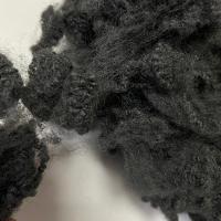 China Bamboo charcoal hollow fiber 6.67D*60MM，High Resilience Anti-Bacterial Home Textile Filling Fiber，Care Pillow & Mattress Filling Fiber for sale