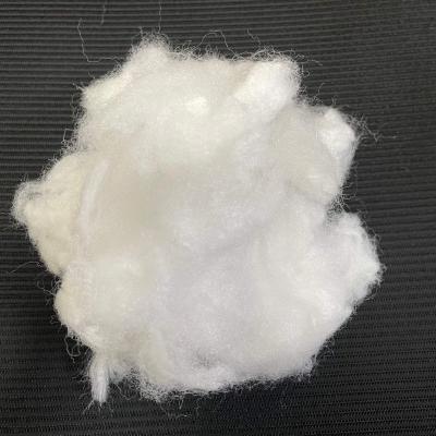 China Two-dimensional virgin polyester fiber for Hard Cotton, Carpet Backing & Packaging Padding for sale