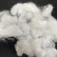 China Two-dimensional virgin polyester fiber for Hard Cotton, Carpet Backing & Packaging Padding for sale