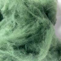 China High quality virgin green flame retardant polyester fiber, can be used for yarn, fire retardant filling material for sale