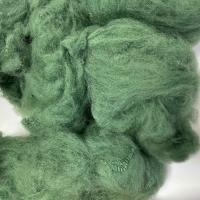 China High quality virgin green flame retardant polyester fiber, can be used for yarn, fire retardant filling material for sale