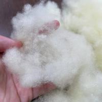 China Yellow Cloudy Polyester Stuffing Fiber 3D*38MM, High Resilience Pre‑Opened Filling Fiber for Stuffed Dolls & Home Textile for sale