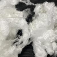 China Electrostatic Polyester Staple Fiber , Friction-Generated Static Charge Filter Fiber for Industrial Dust Collection Filtration for sale