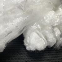 China Electrostatic Polyester Staple Fiber , Friction-Generated Static Charge Filter Fiber for Industrial Dust Collection Filtration for sale