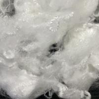 China Electrostatic Polyester Staple Fiber , Friction-Generated Static Charge Filter Fiber for Industrial Dust Collection Filtration for sale